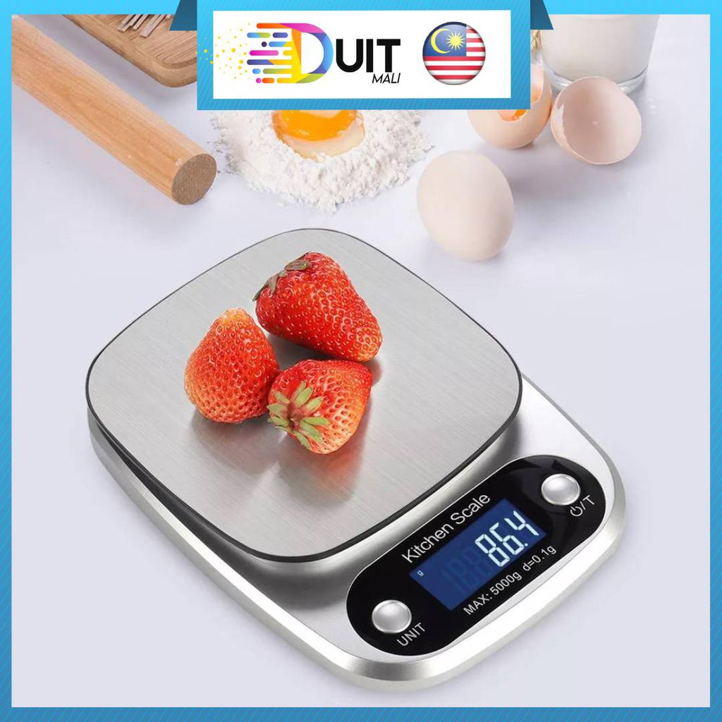 Duitmali Penimbang Digital Penimbang Makanan Digital Scale Kitchen ...