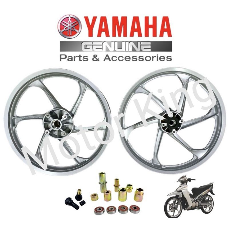 Sport Rim 6 BATANG Original HLY Yamaha 125 125Z 125ZR PNP Y15 Y15ZR / Y16ZR ( Silver ) | Shopee ...