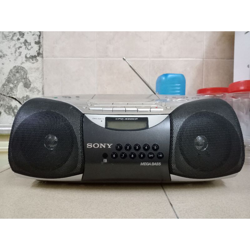 SONY CFD-S20CP CD RADIO CASSETTE PLAYER CAN USE | Shopee Malaysia