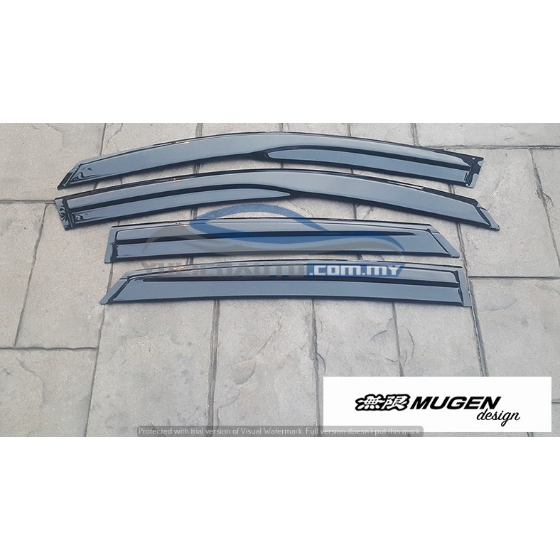 Honda Civic (FC) Mugen Style Door/Window Visor for Year '16 & Above ...
