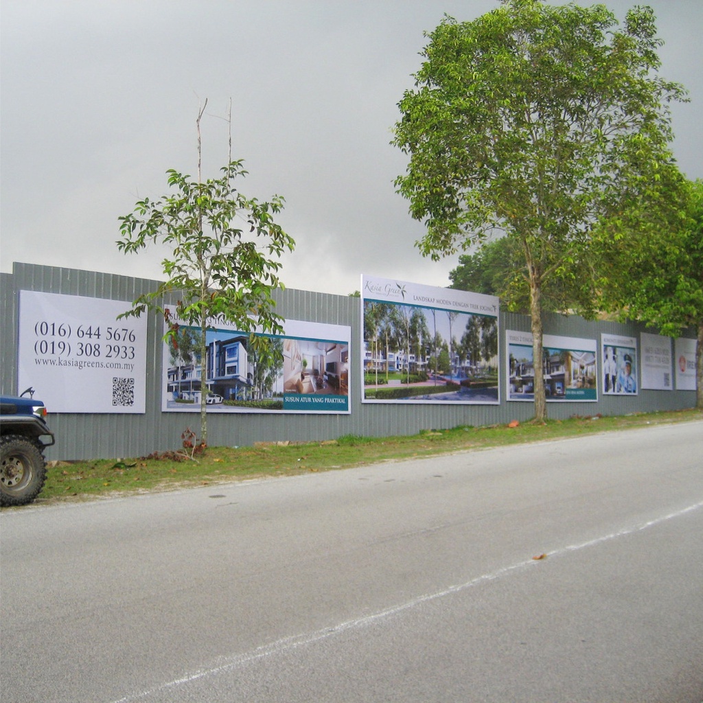 Special Customization Outdoor Hoarding | Shopee Malaysia