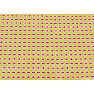 Red Arrow Sticker Mistake Defectives Marking for Pointing Rework Label ...