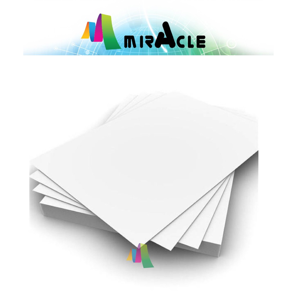 READY STOCK A4 A3 Art Card Paper Kad Licin 230GSM 260GSM (10PCS ...