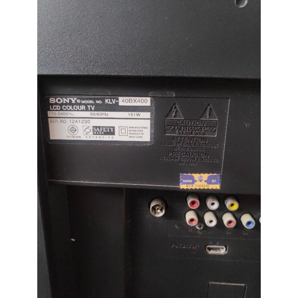Sony LCD TV Mainboard, KLV-40BX400 | Shopee Malaysia