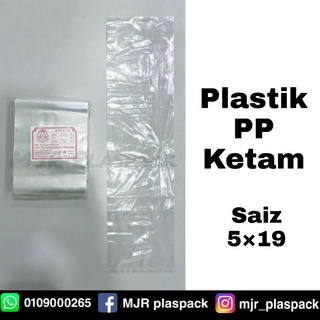 PLASTIC ROTI JOHN PLASTIK ROTI SOSEJ CAP KETAM PLASTIK PANJANG | Shopee ...