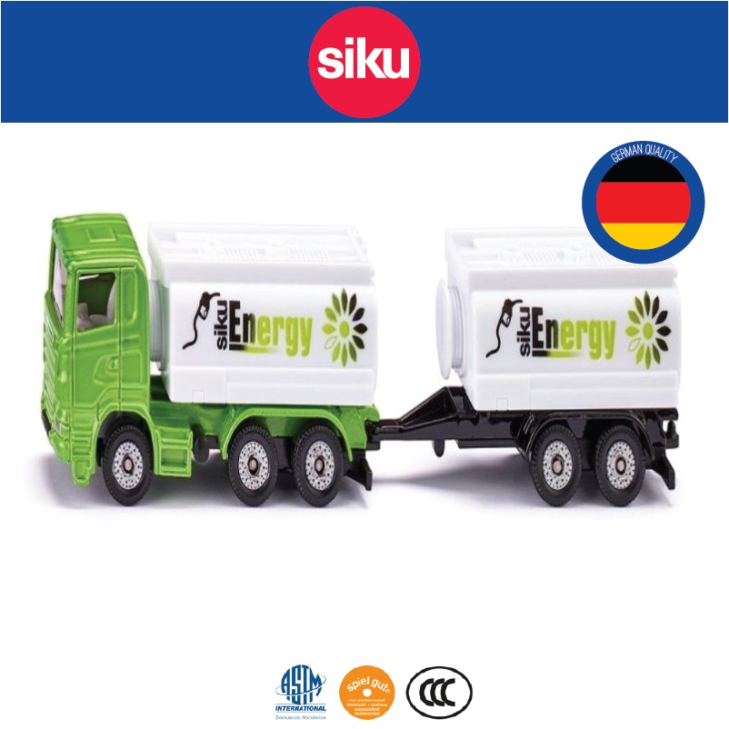 Siku 1690 Truk with Tank Truck Superstructure & Trailer Die Cast ...