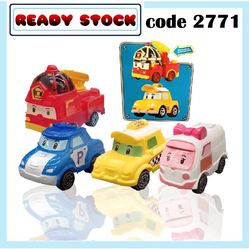 Mainan Budak 4 in1 Collection Car Toy Set Ready Stock (2771 / 2956 ...