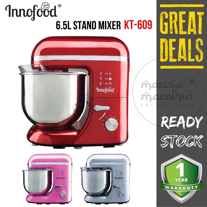 INNOFOOD KT609 Stand Mixer 6.5 Liter | Shopee Malaysia