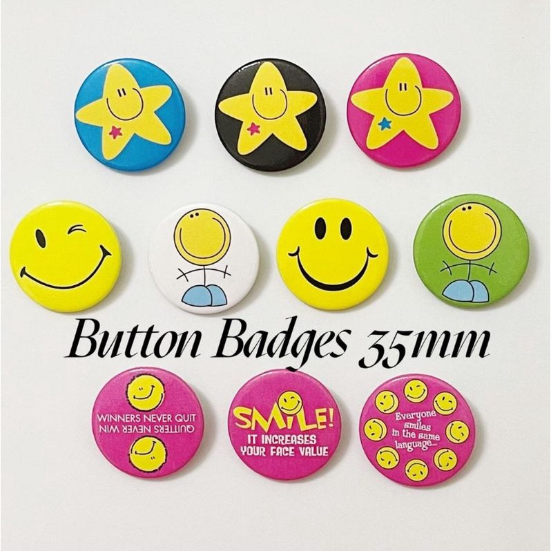 [READY STOCK] Button Badges 35mm (D) | Shopee Malaysia
