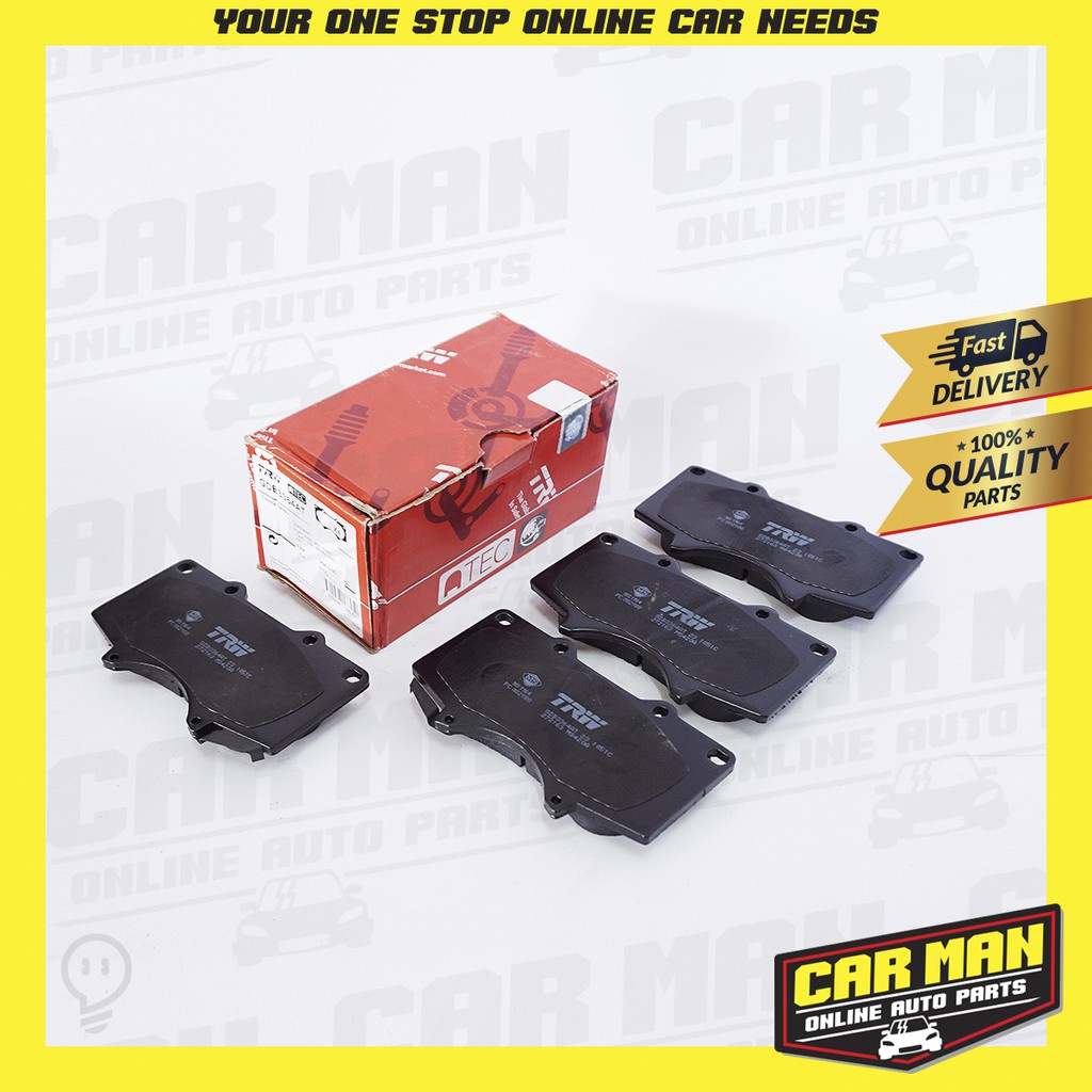 TOYOTA Fortuner New KUN51 TGN51 Disc Brake Pad FRONT (GDB3364AT ...