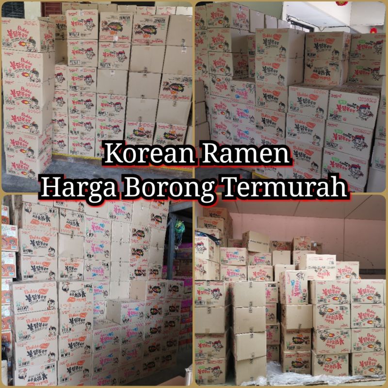 [3KOTAK BORONG Ready Stok] 3 Kotak Korean Ramen Halal【 BOLEH CAMPUR2 ...