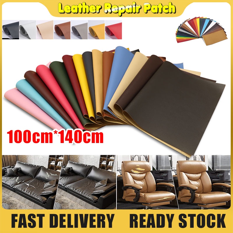 (Ready Stock) 100*140cm PU Leather Repair leather repairing Patch ...