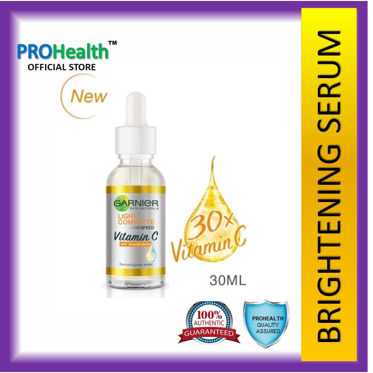 Garnier Light Complete Booster Serum (With Vitamin C, Skin Care ...