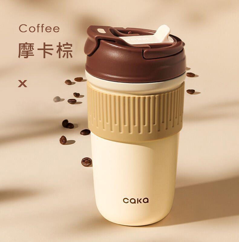 C caka Crystal Porcelain Thermal Cup 316 Stainless Steel Ceramic ...