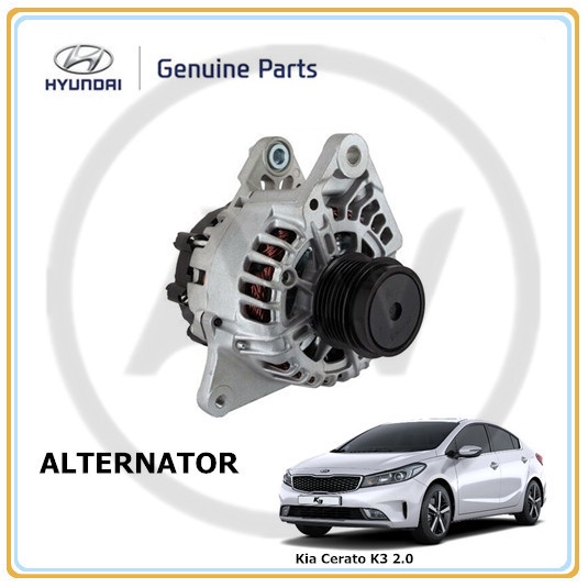 Original Kia Cerato K3 2.0 2013-2018 Alternator Assembly Assy | Shopee ...