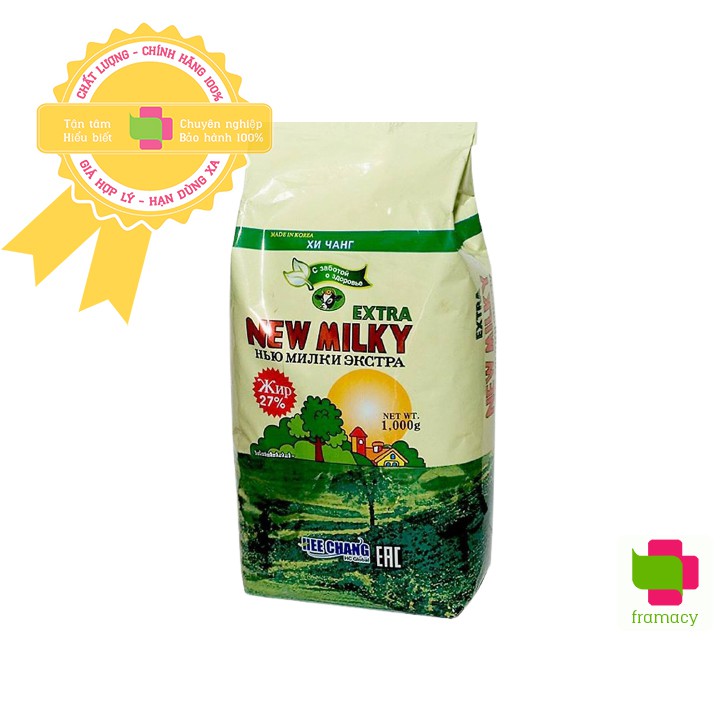 New Milky Extra fatty fresh milk, Russian weight gain powder | Shopee ...