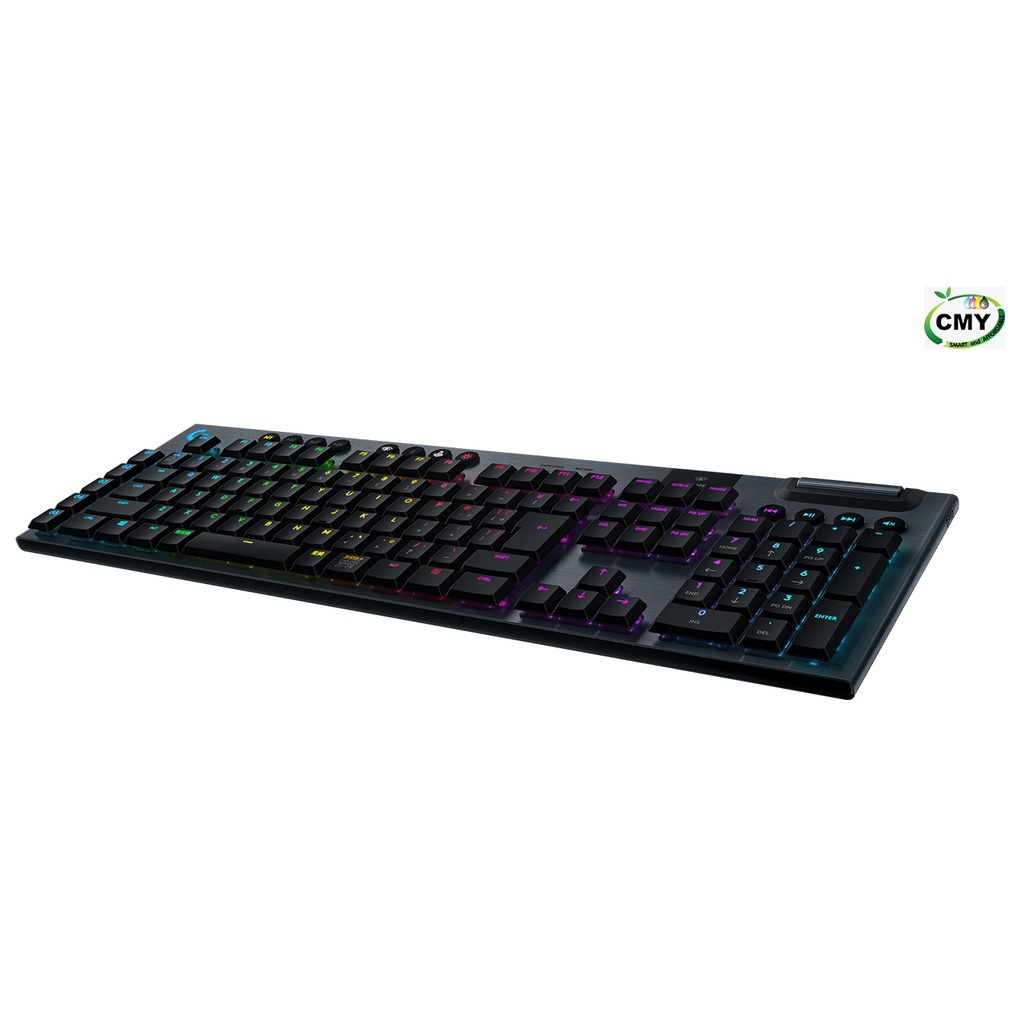 Logitech G913 Lightspeed Wireless RGB Mechanical Gaming Keyboard ...