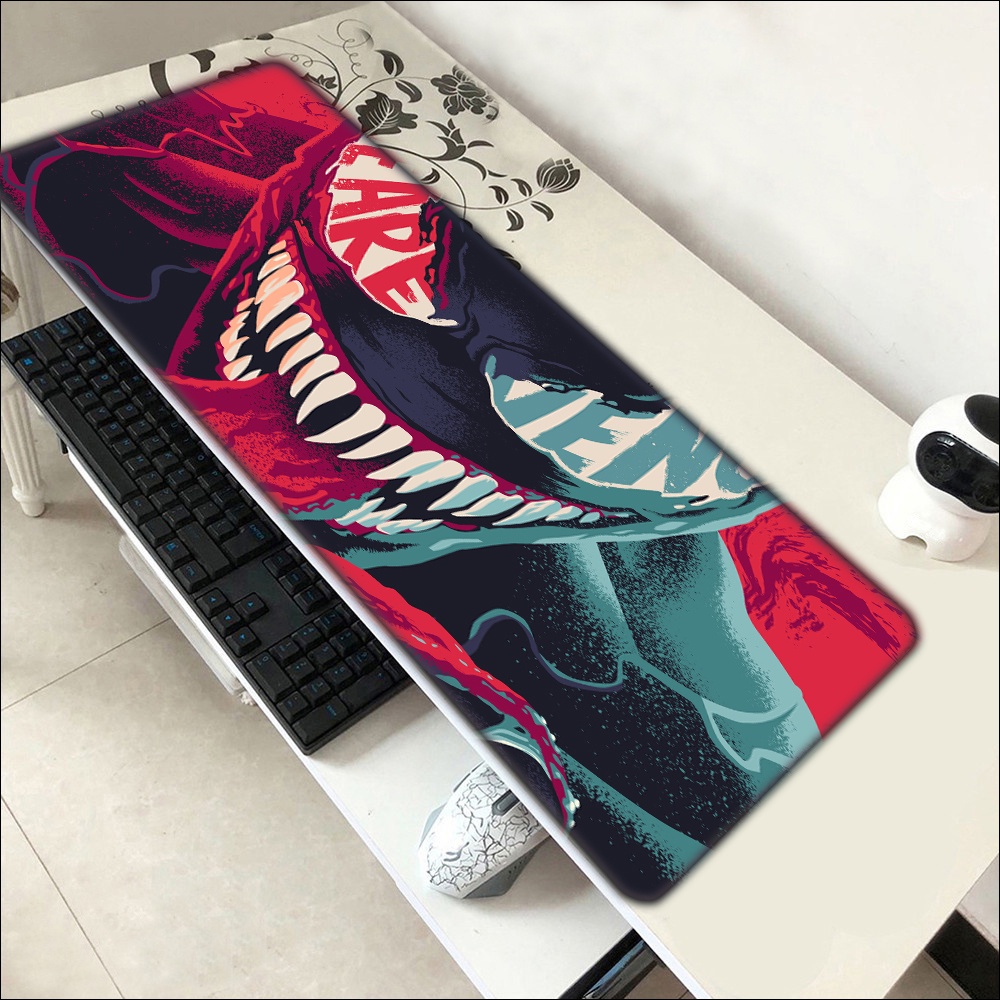 Venom Anti-Slip Durable Rubber Large Mouse Pad Computer Gamer Keyboard ...