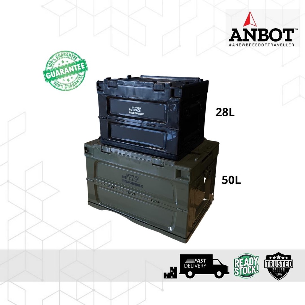 Anbot Foldable Box 28L & 50L | Shopee Malaysia