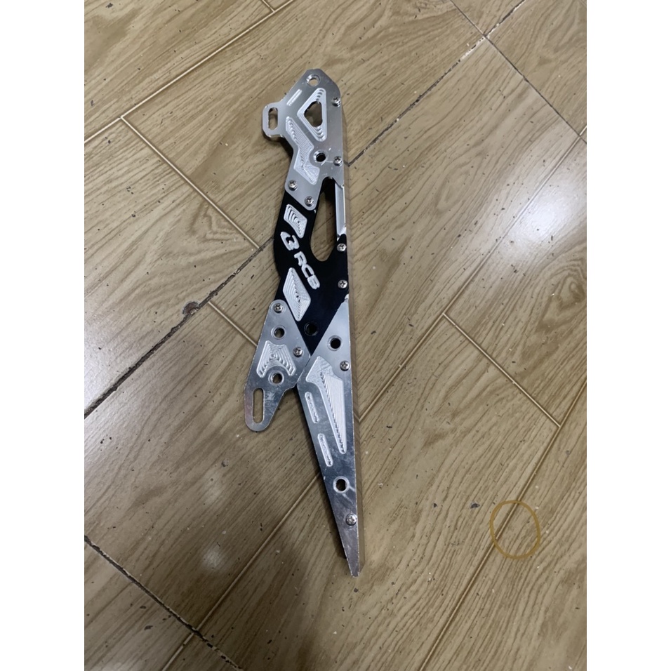 Raider Fi and satria silver cnc aluminum chain cover | Shopee Malaysia