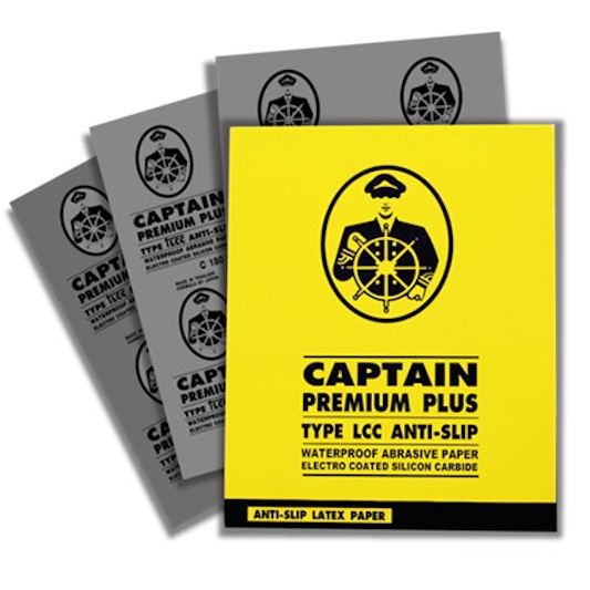 Captain Premium Plus Silicone Carbide Waterproof Sand Paper Kertas ...