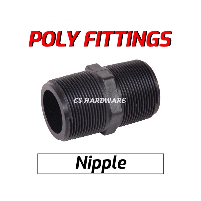Poly Nipple & Bush - Pipe & Fitting System - Nipple & Bush Pipe Joint ...