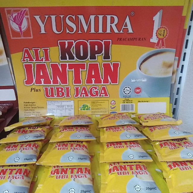 💯Original HQ™- Kopi Ali Jantan PLUS Ubi Jaga YUSMIRA | Shopee Malaysia