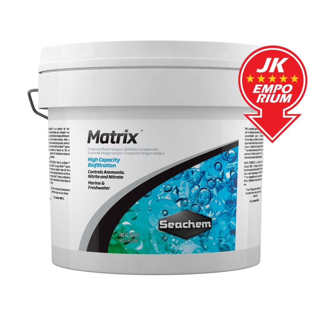 Seachem Matrix 4L 4000ml | Shopee Malaysia