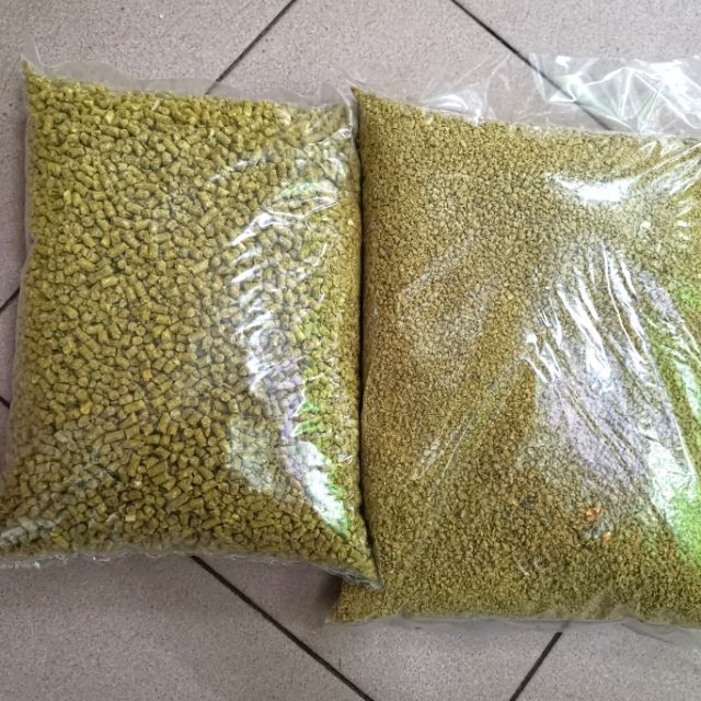 Makanan ayam halus dan kasar 1kg | Shopee Malaysia