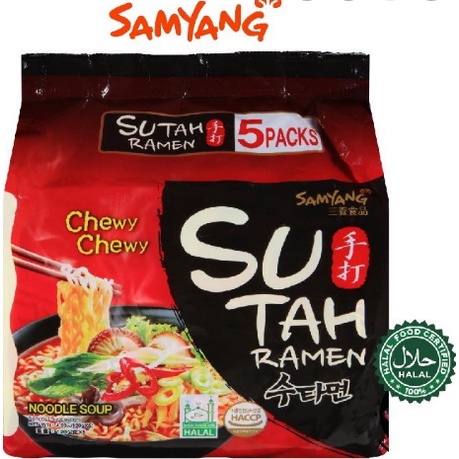 SAMYANG Sutah Ramen 120g x 5 pack | Shopee Malaysia