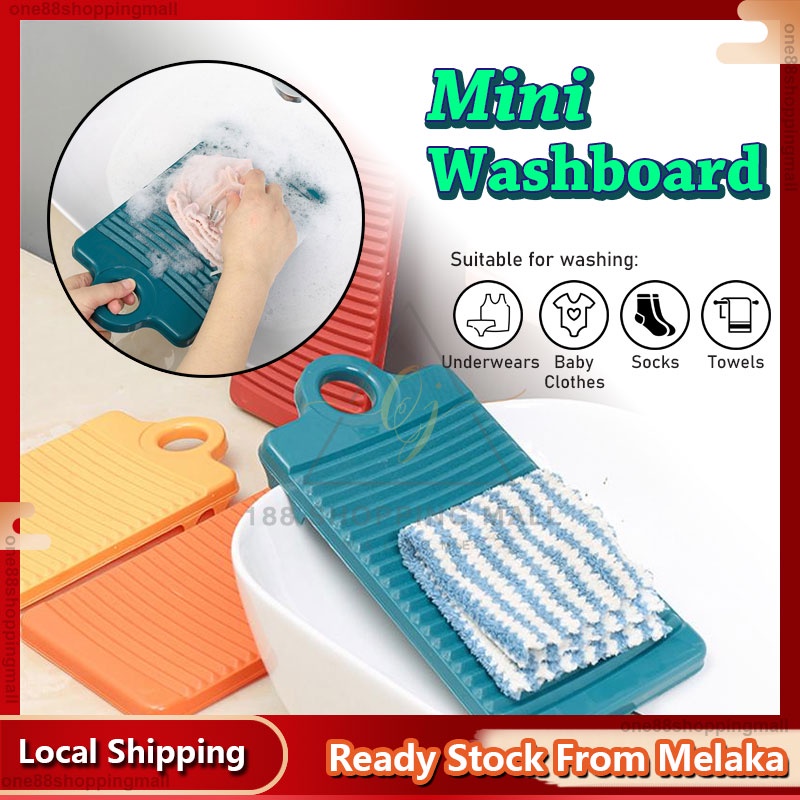 Plastic Mini Washboard Anti Slip Thicken Washing Board Clothes Cleaning ...