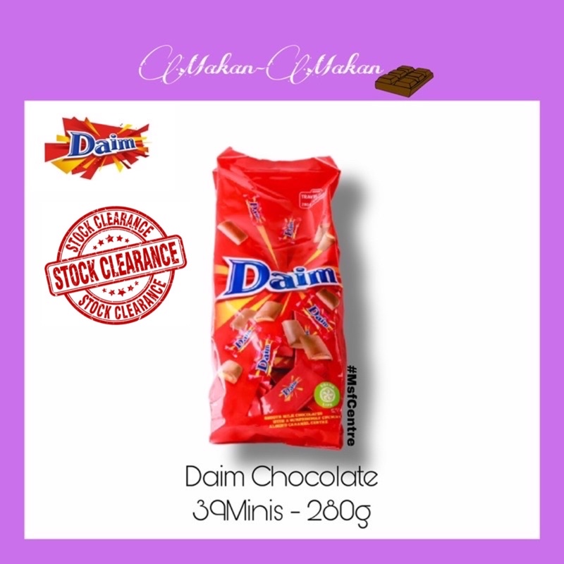 🔥‼️SPECIAL OFFER‼️🔥 Daim Chocolate 280G (39PCS) | Shopee Malaysia