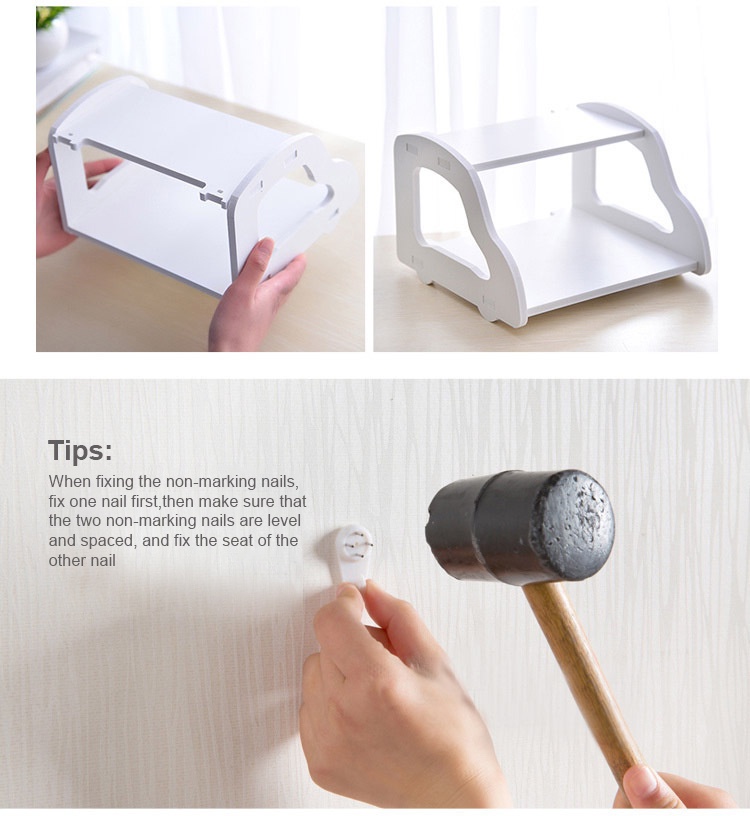 WIFI Rak / Rak Pasang Dinding Letak Modem WiFi Router Telephone TV-Box ...