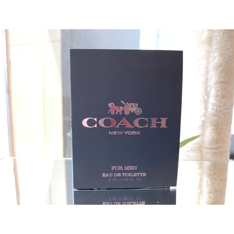 Coach For Men EDT Perfume Sample Vial/Perfume Miniature (M) | Shopee ...