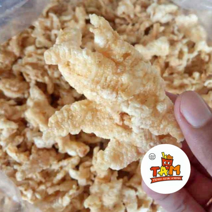 100 Gram Savory Chicken Ceker Claw Chips - Tam Snack | Shopee Malaysia
