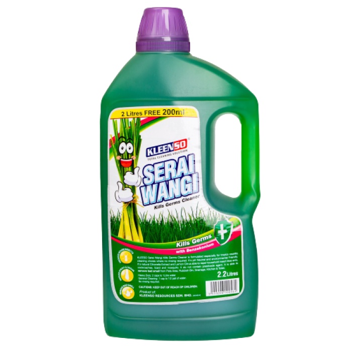 KLEENSO Floor Cleaner Serai (2.2L) | Shopee Malaysia