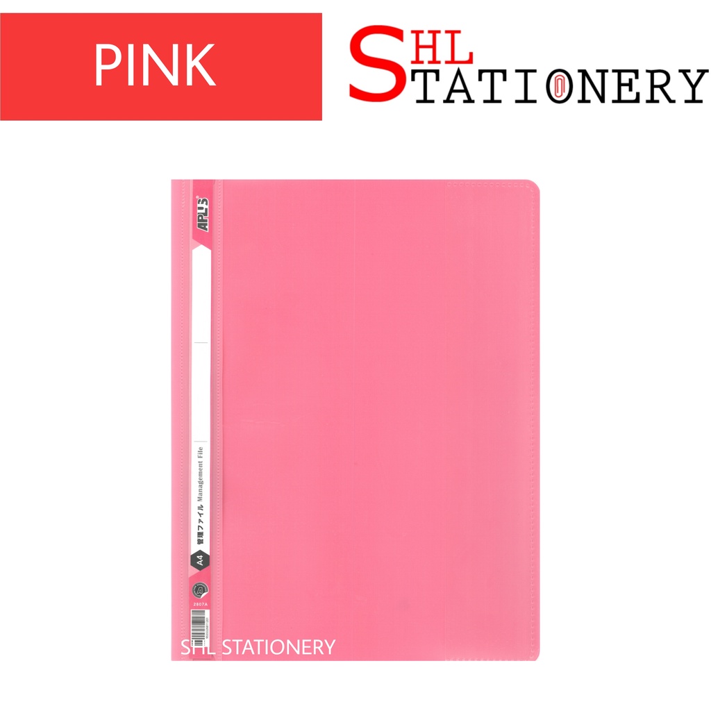 APLUS A4 Size PVC Management File Transparent Cover / Document Paper ...