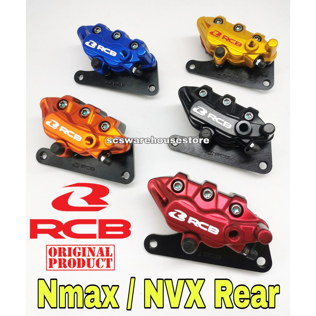 Caliper BELAKANG RCB Rear Yamaha NVX Nmax Racing Boy Brake Caliper Pump ...