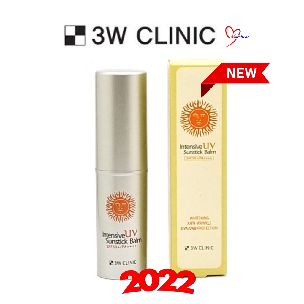 3W Clinic UV Intensive Sunstick Balm SPF50+/PA++++ 10g | Shopee Malaysia