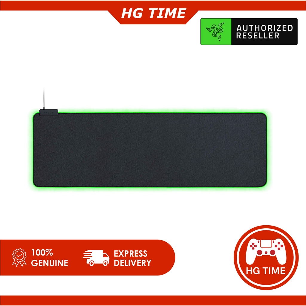 Razer Goliathus Extended Chroma Gaming Mouse Mat - Black/Quartz Pink ...