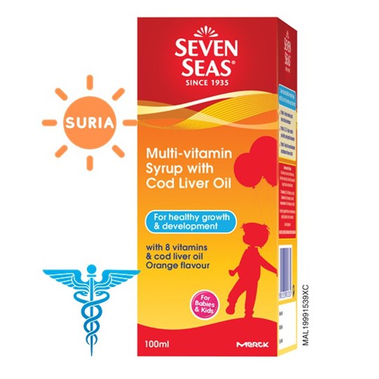 Seven Seas Multivitamin Syrup (100ml) | Shopee Malaysia