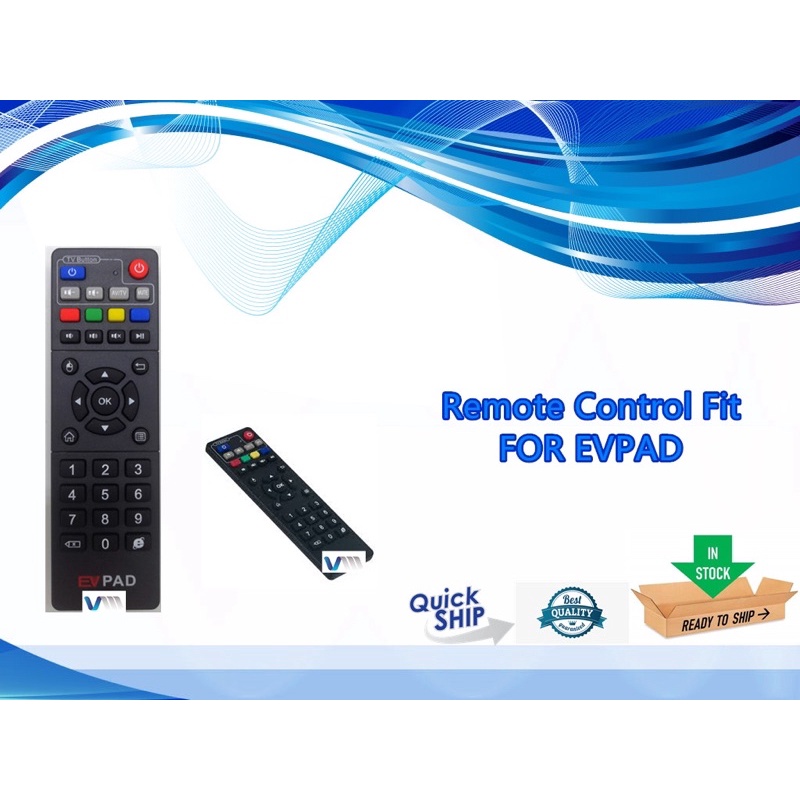 *READY STOCK* Remote Control For EVPAD EPLAY EVBOX 2S 3S 3R 3Max 5P 5S ...