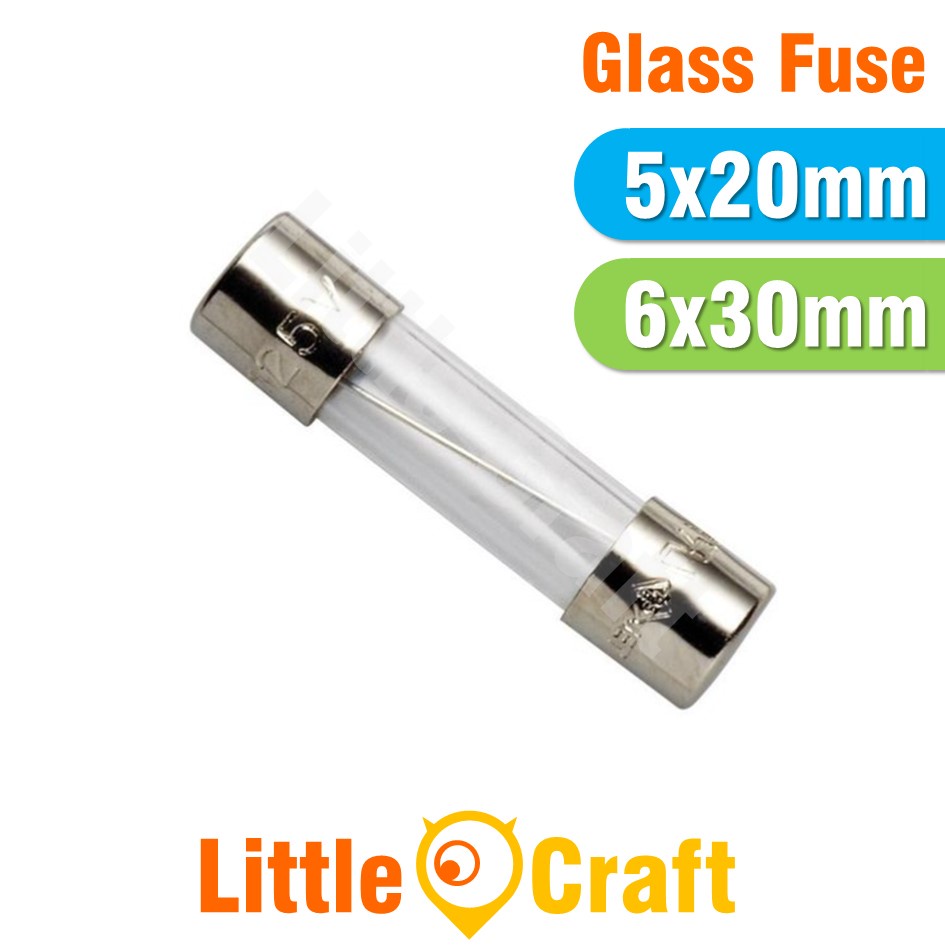 5pcs Glass Fuse 250V Fast Blow 5mmx20mm 6mmx30mm 1A 2A 3A 4A 5A 6A 8A 10A 12A 15A 20A 25A 30A ...