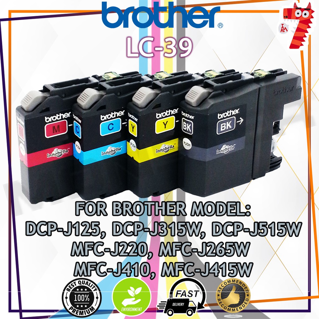 Brother LC39 Original Bulk Set For Brother | Shopee Malaysia