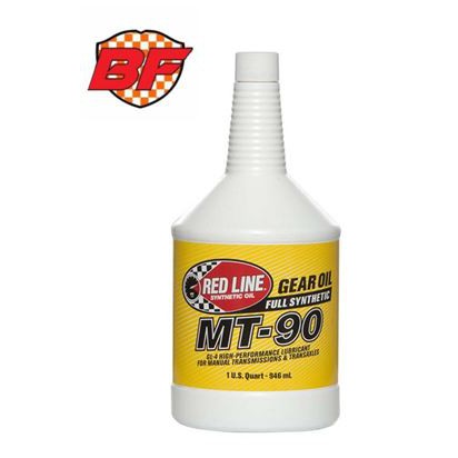 RED LINE REDLINE MT-90 MT90 75W-90 GL-4 MANUAL TRANSMISSION GEAR OIL ...