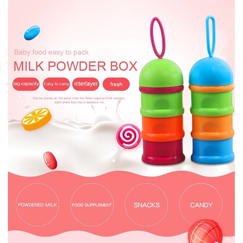 🎀READY STOCK🎀 3 Layers Baby Bekas Susu Bekas Makanan Milk Powder ...