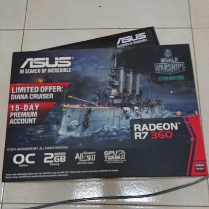 Asus Radeon R7 360 OC edition | Shopee Malaysia