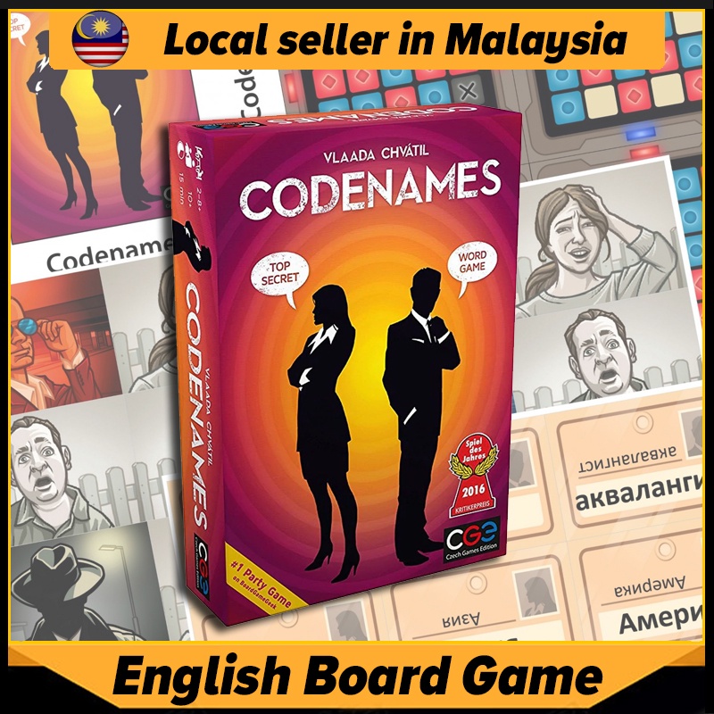 Ready Stock★★Board Game Codenames | Shopee Malaysia
