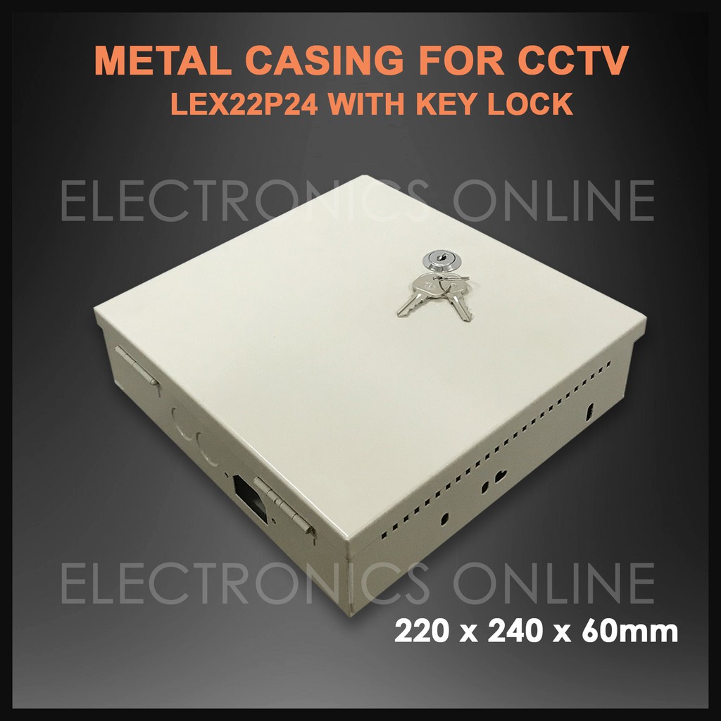 CCTV Metal Casing with Key Lock For Switching Power Supply 220 x 240 x ...