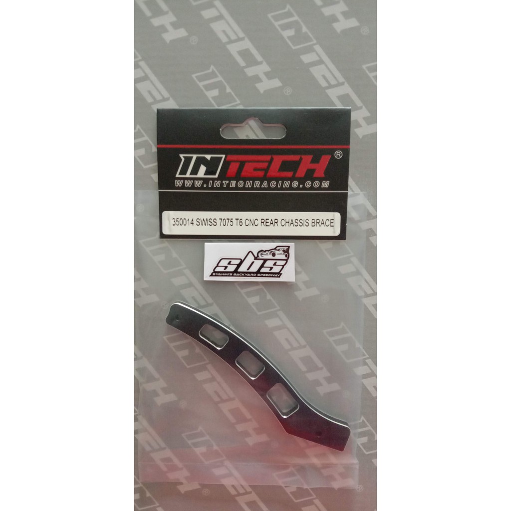 Intech 350014 Swiss 7075-T6 CNC Rear Chassis Brace | Shopee Malaysia